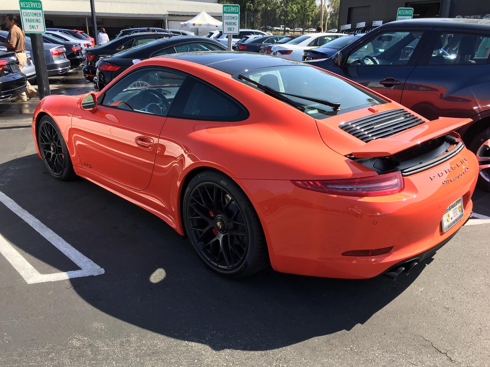 991 S Orange fusion - 991 - Boxster Cayman 911 (Porsche)